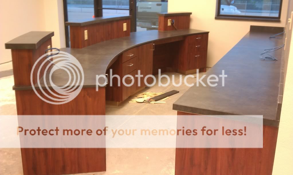 commercial laminate job that has had us..... | LumberJocks Woodworking ...